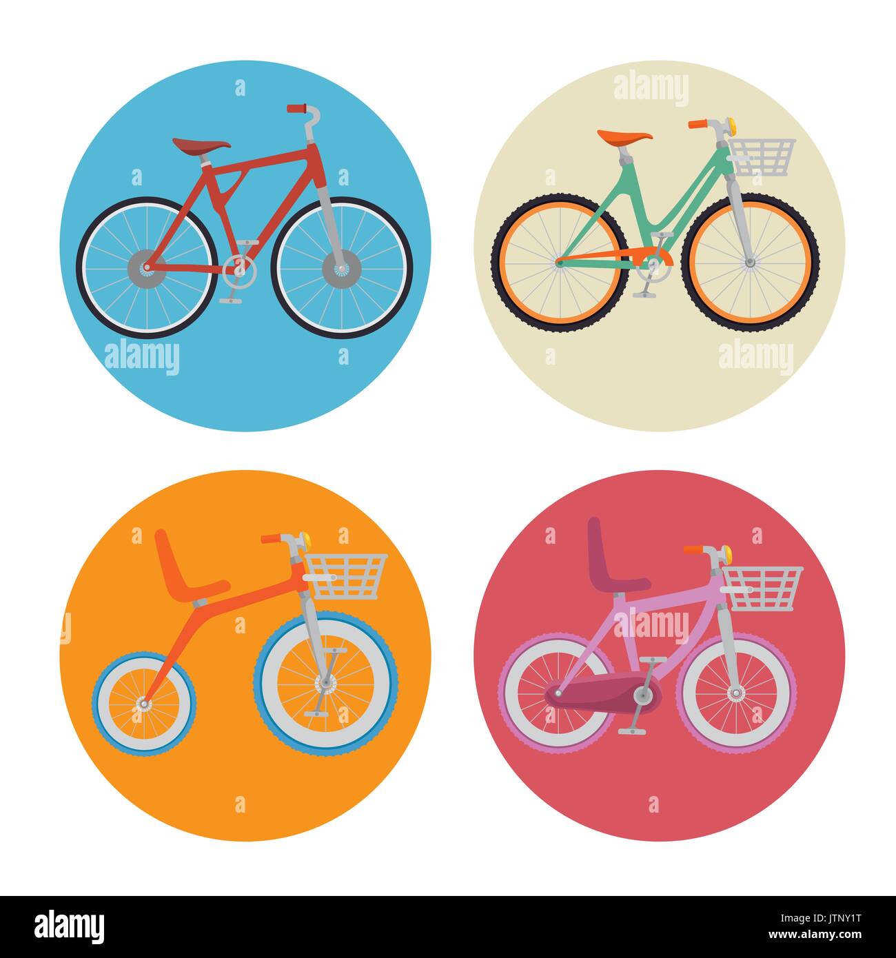 I love my bike label template vector illustration graphic design Stock ...
