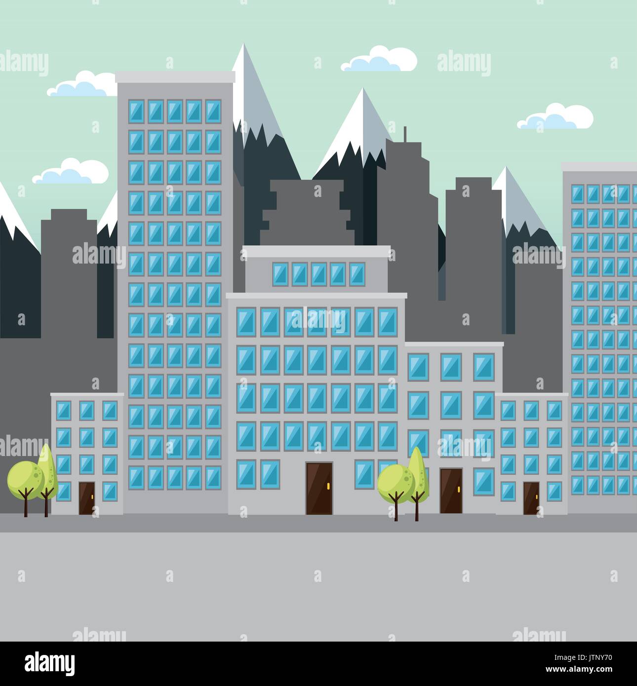 under construction concept design vector illustration graphic Stock ...