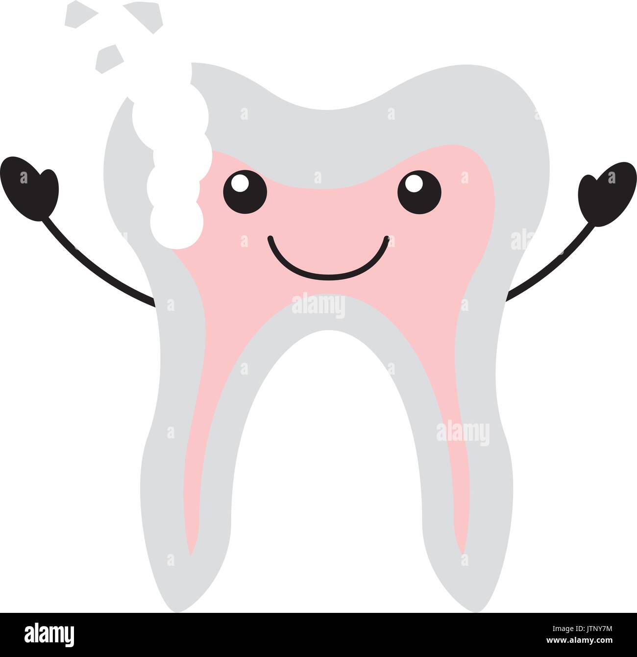 Tooth decay comic character hi-res stock photography and images - Alamy
