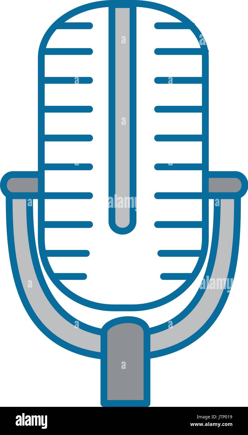 retro microphone icon Stock Vector Image & Art - Alamy