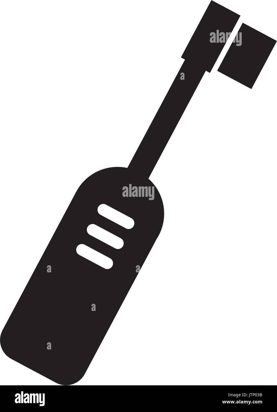 Modern electric toothbrush Stock Vector Images - Alamy