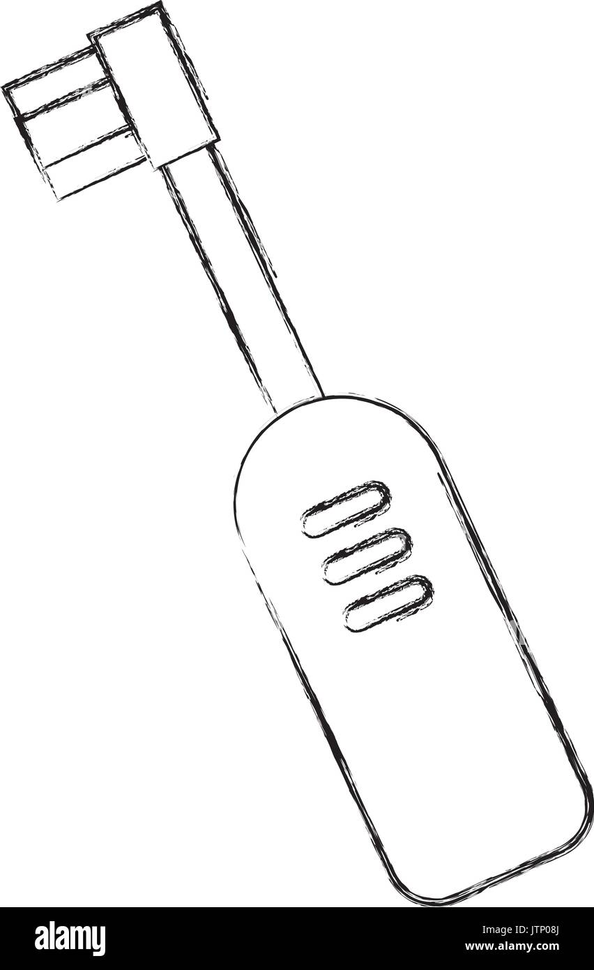 electric brush isolated icon Stock Vector Image & Art - Alamy