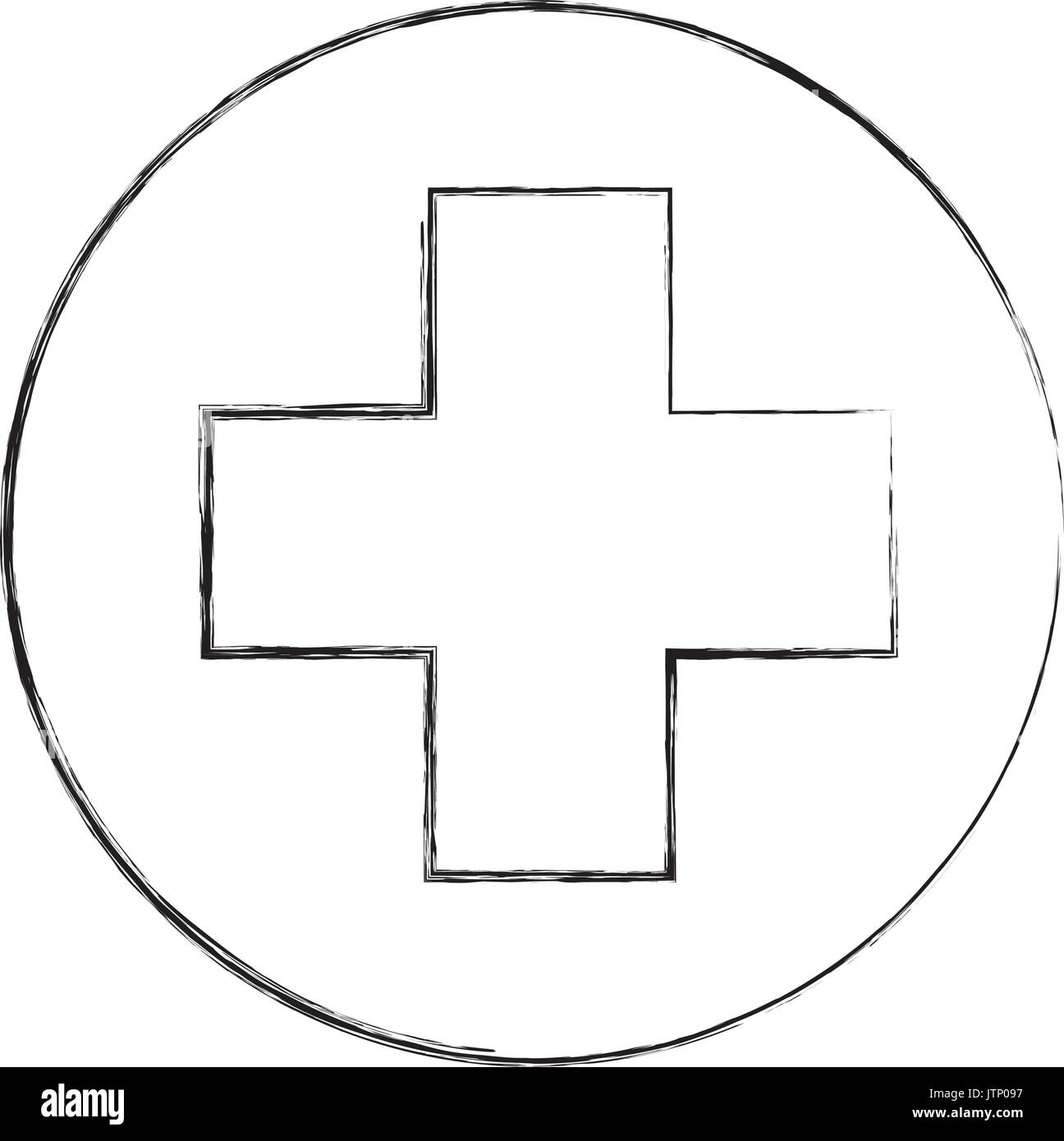 medical cross isolated icon Stock Vector Image & Art - Alamy