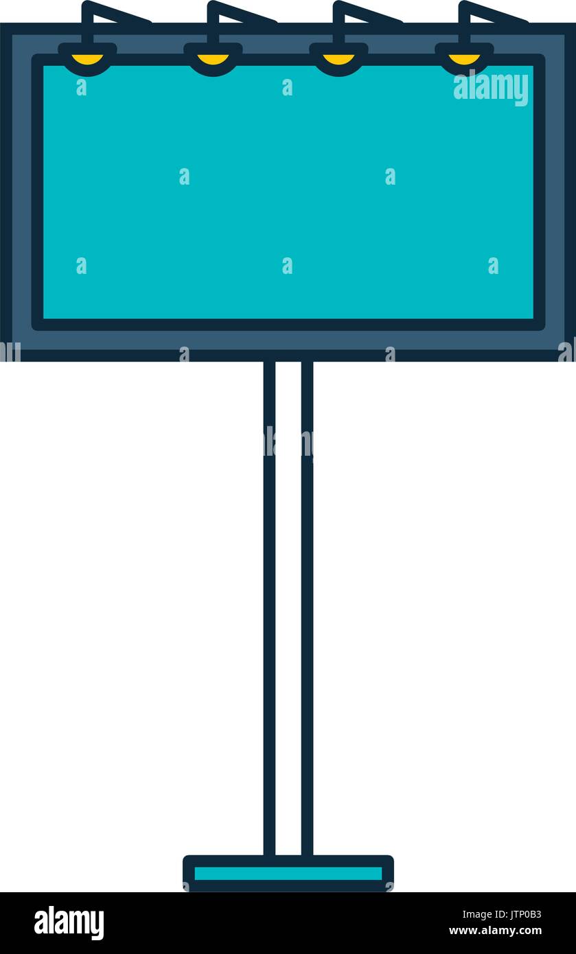 Big road signage Stock Vector Images - Alamy