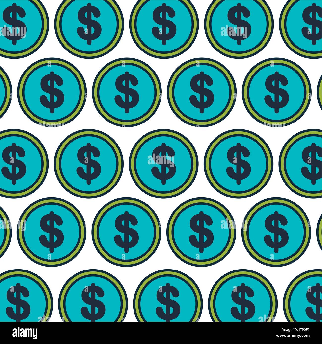 coin money pattern background Stock Vector Image & Art - Alamy