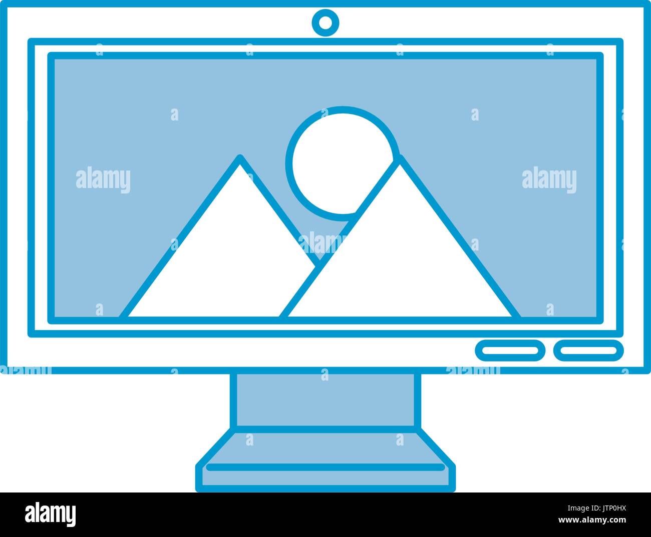 Tv mountains view Stock Vector Images - Alamy