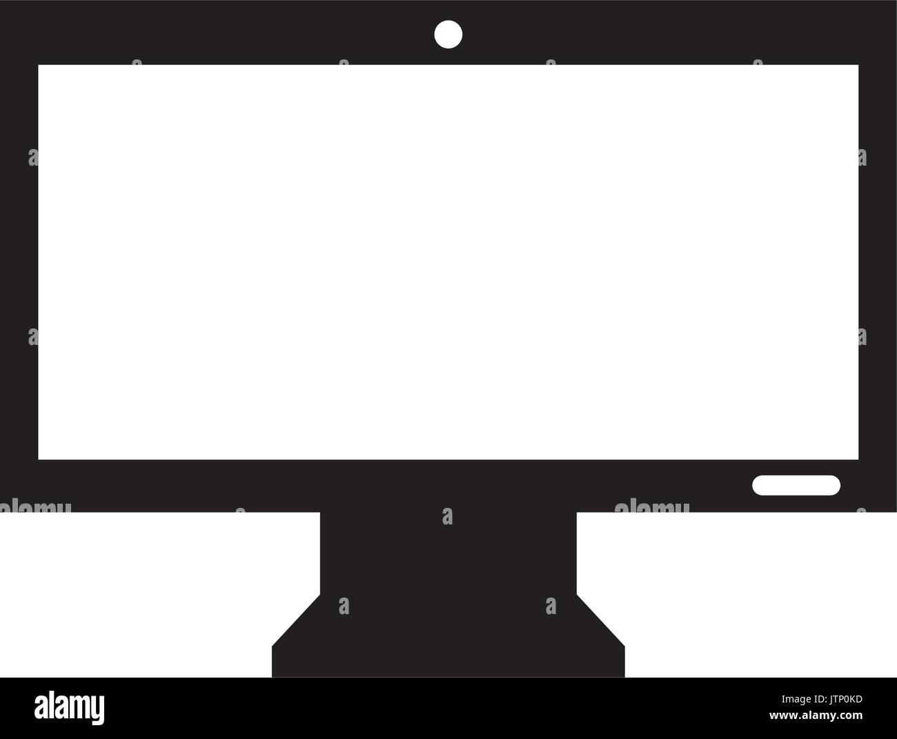 monitor computer isolated icon Stock Vector Image & Art - Alamy