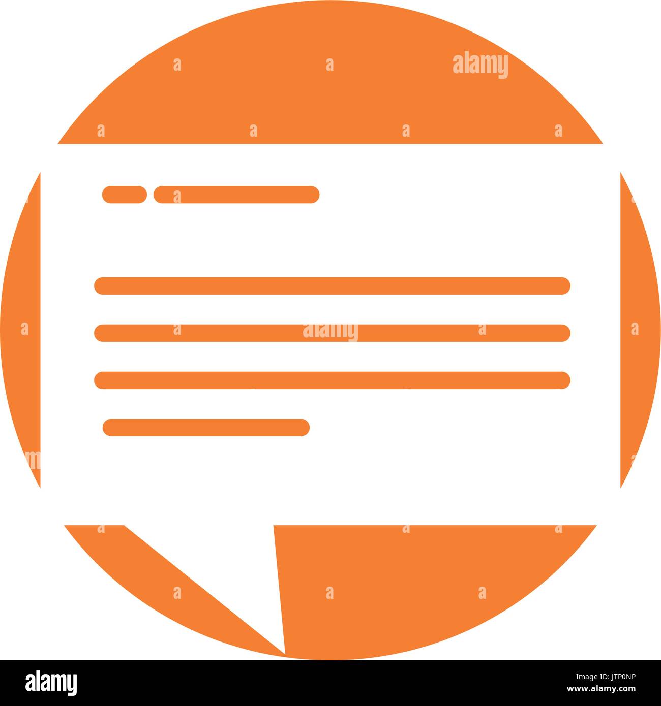 speech bubble message icon Stock Vector Image & Art - Alamy