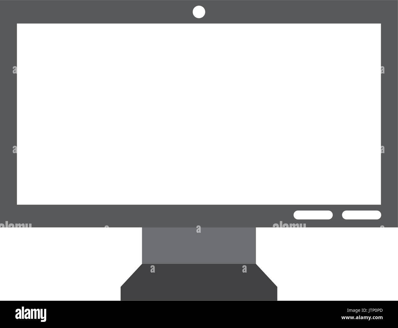 monitor computer isolated icon Stock Vector Image & Art - Alamy