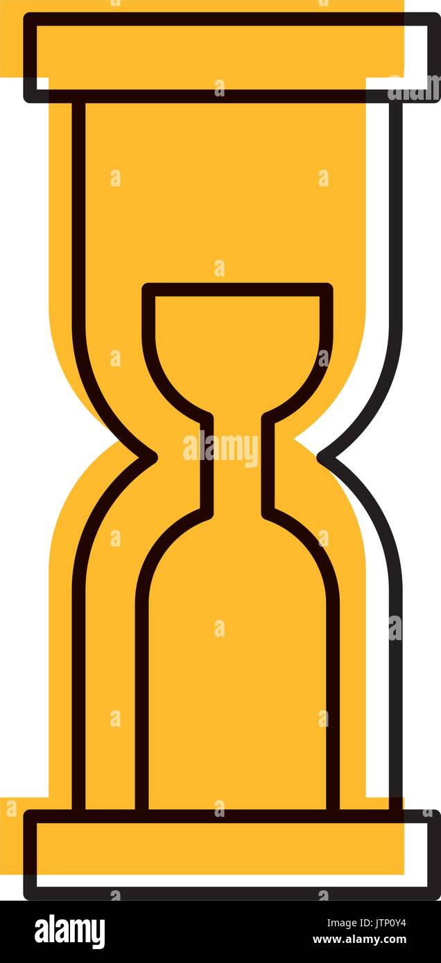 hourglass time isolated icon Stock Vector Image & Art - Alamy