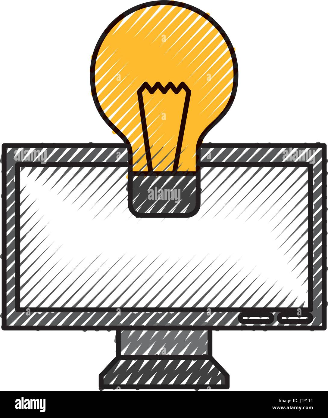 Light bulb keyboard Stock Vector Images - Alamy