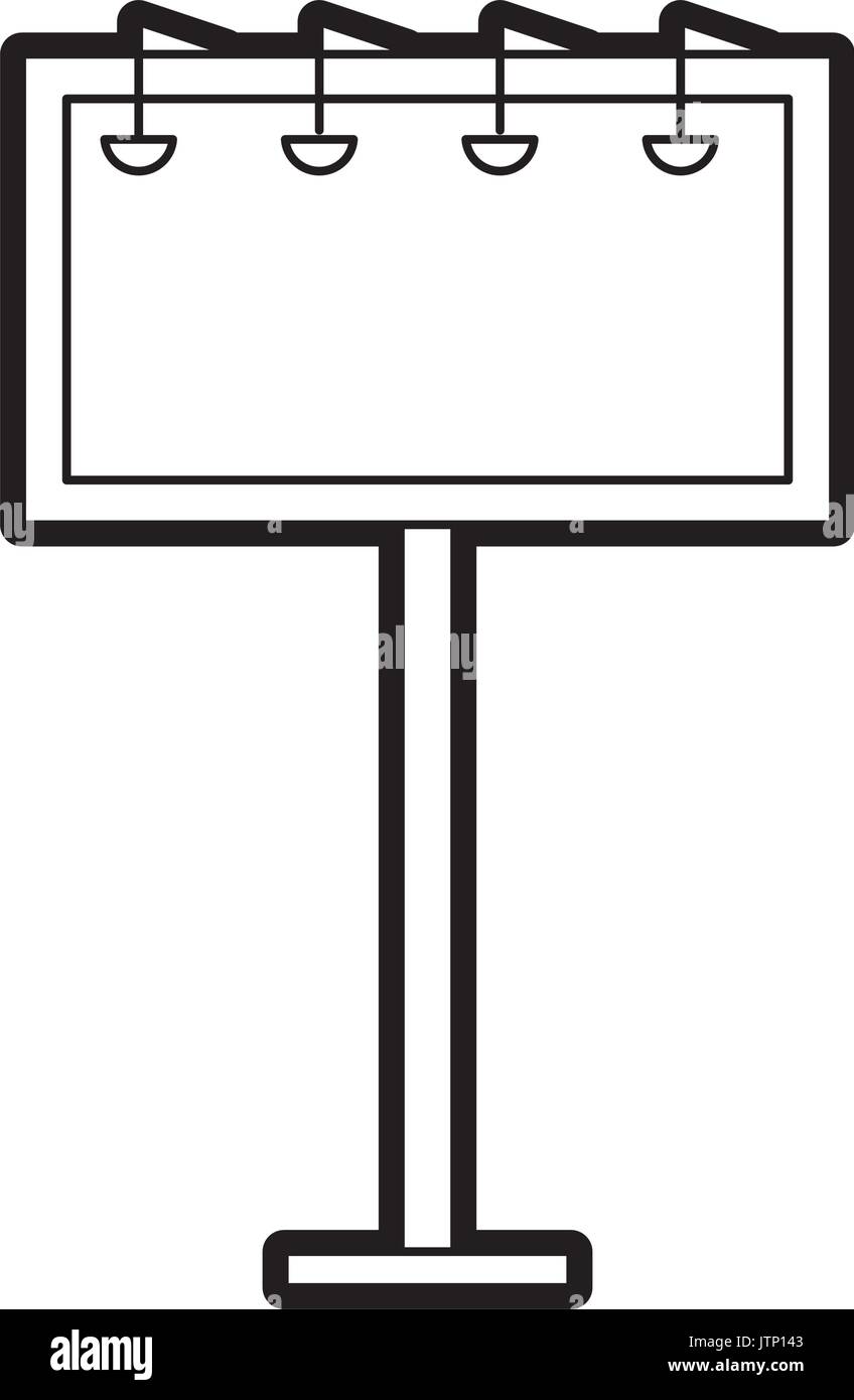 Big road signage Stock Vector Images - Alamy