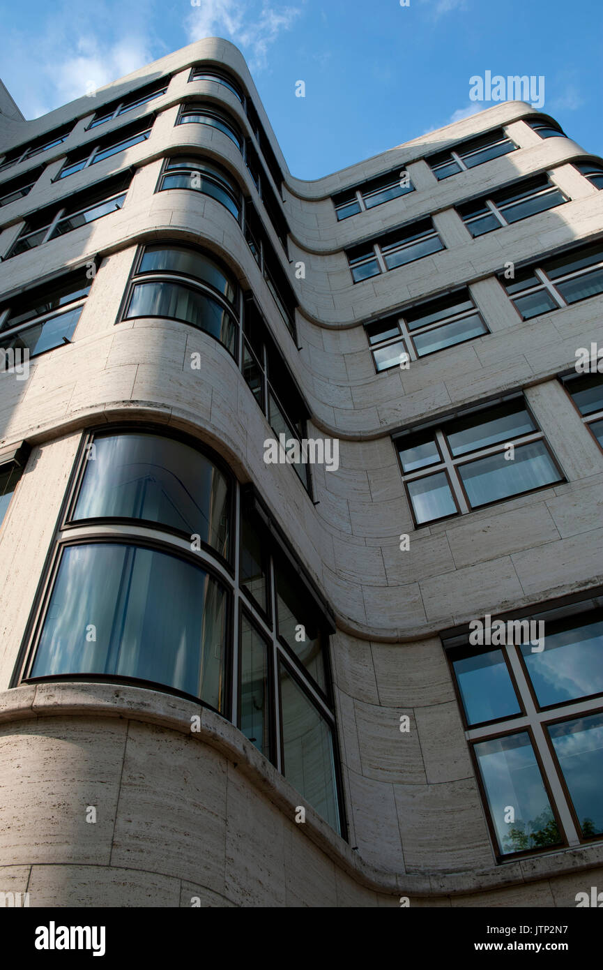 Exterior view of Shell-Haus, Reichpietschufer, Berlin, Germany Stock ...