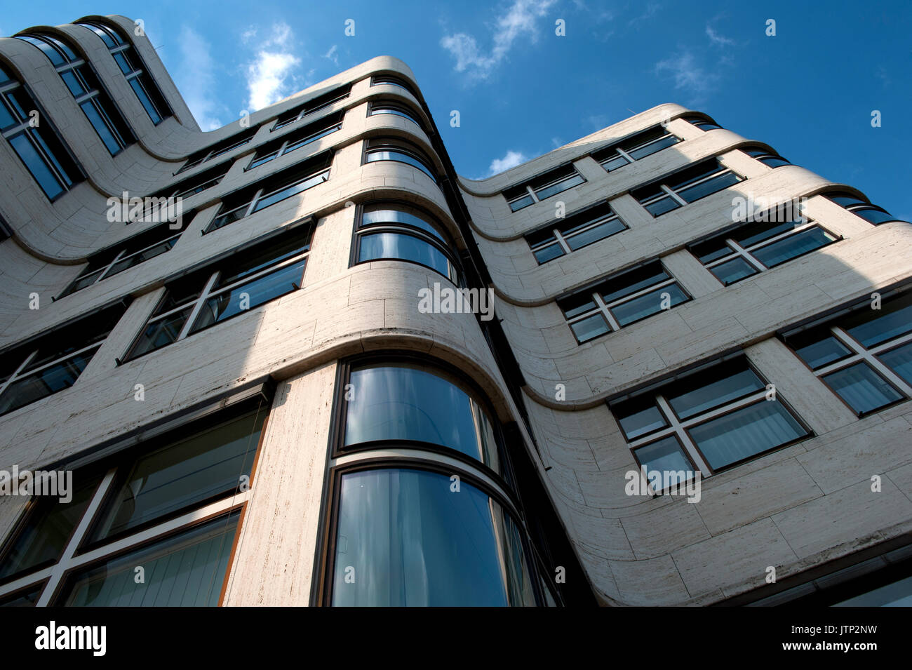 Exterior view of Shell-Haus, Reichpietschufer, Berlin, Germany Stock ...