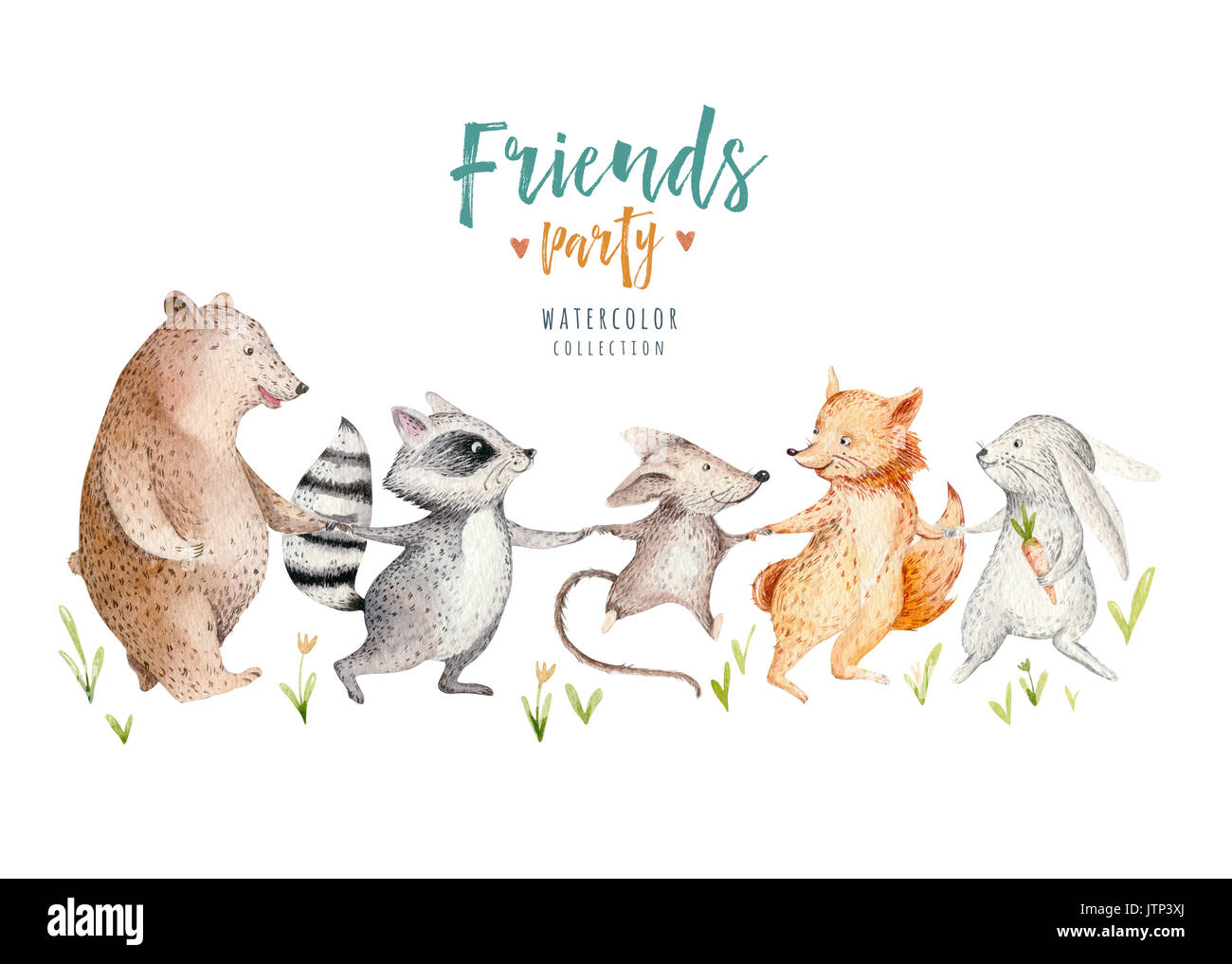 Boho bunny Cut Out Stock Images & Pictures - Alamy