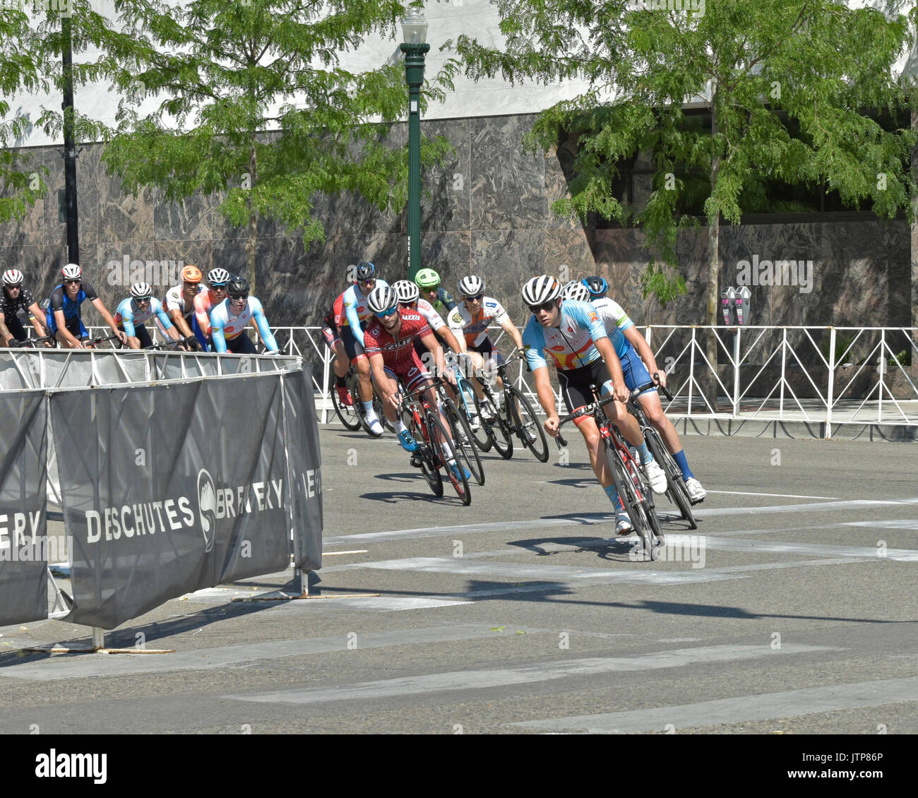 Twilight Criterium, Bicycle Race, Boise, Idaho, USA Stock Photo - Alamy