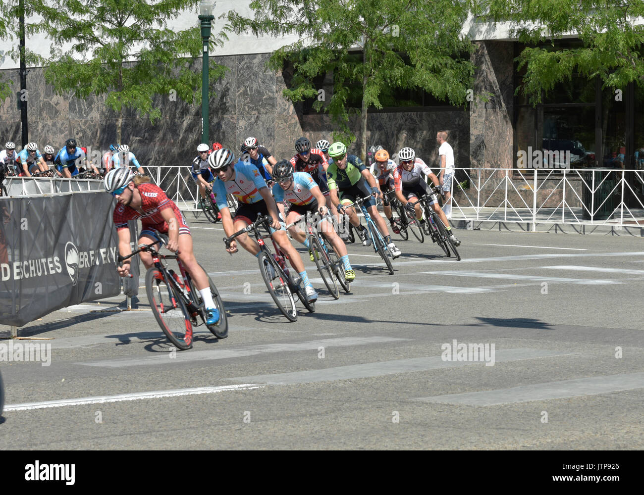 Twilight Criterium, Bicycle Race, Boise, Idaho, USA Stock Photo - Alamy