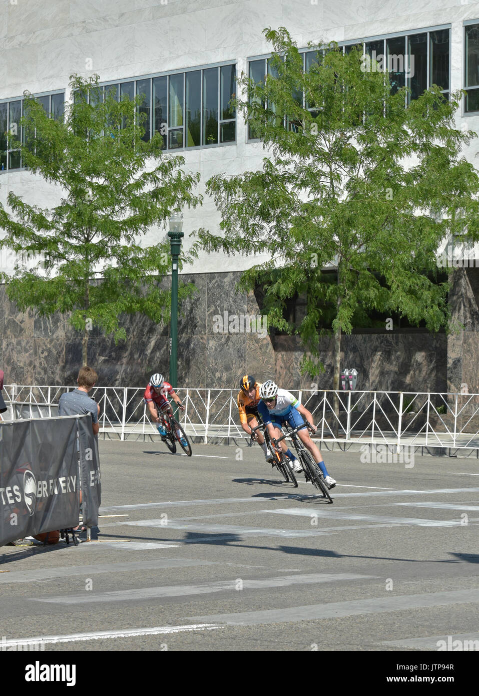 Twilight Criterium, Bicycle Race, Boise, Idaho, USA Stock Photo - Alamy