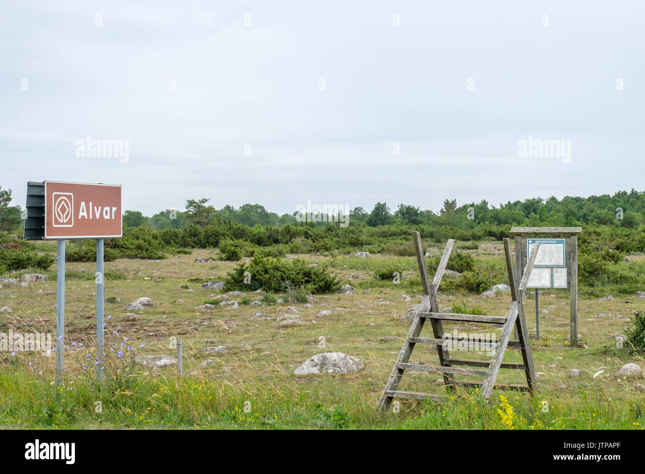 Stora Alvaret or The Great Alvar, a UNESCO World Heritage site ...