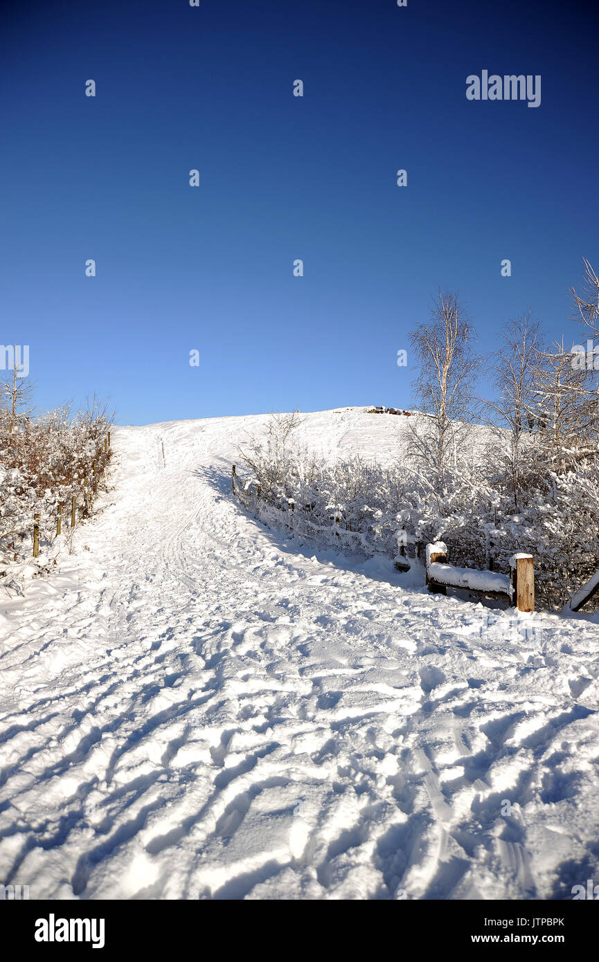 Snow at Leckwith, Cardiff Stock Photo - Alamy