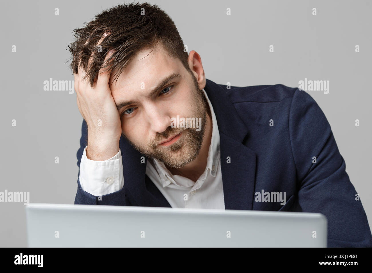 Business Concept - Portrait handsome serious business man in suit ... Business Concept - Portrait handsome serious business man in suit ...
