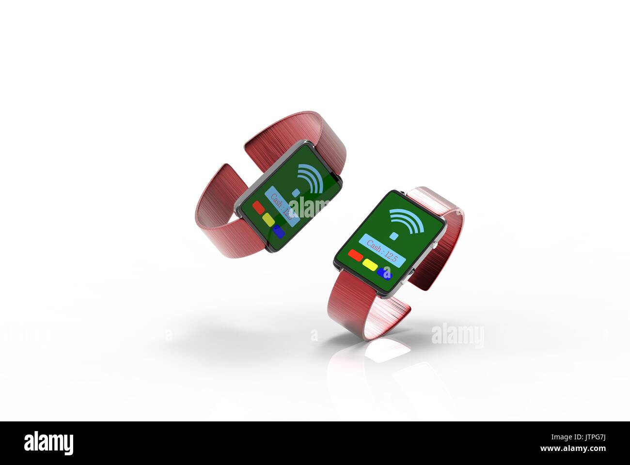 Smart watch nfc Cut Out Stock Images & Pictures - Alamy