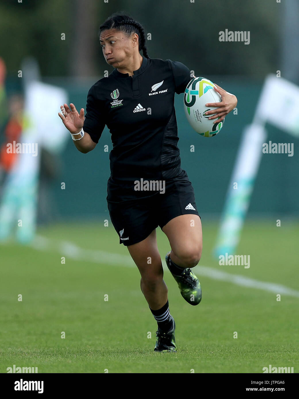 New Zealand's Renee Wickliffe during the 2017 Women's Rugby World Cup ...