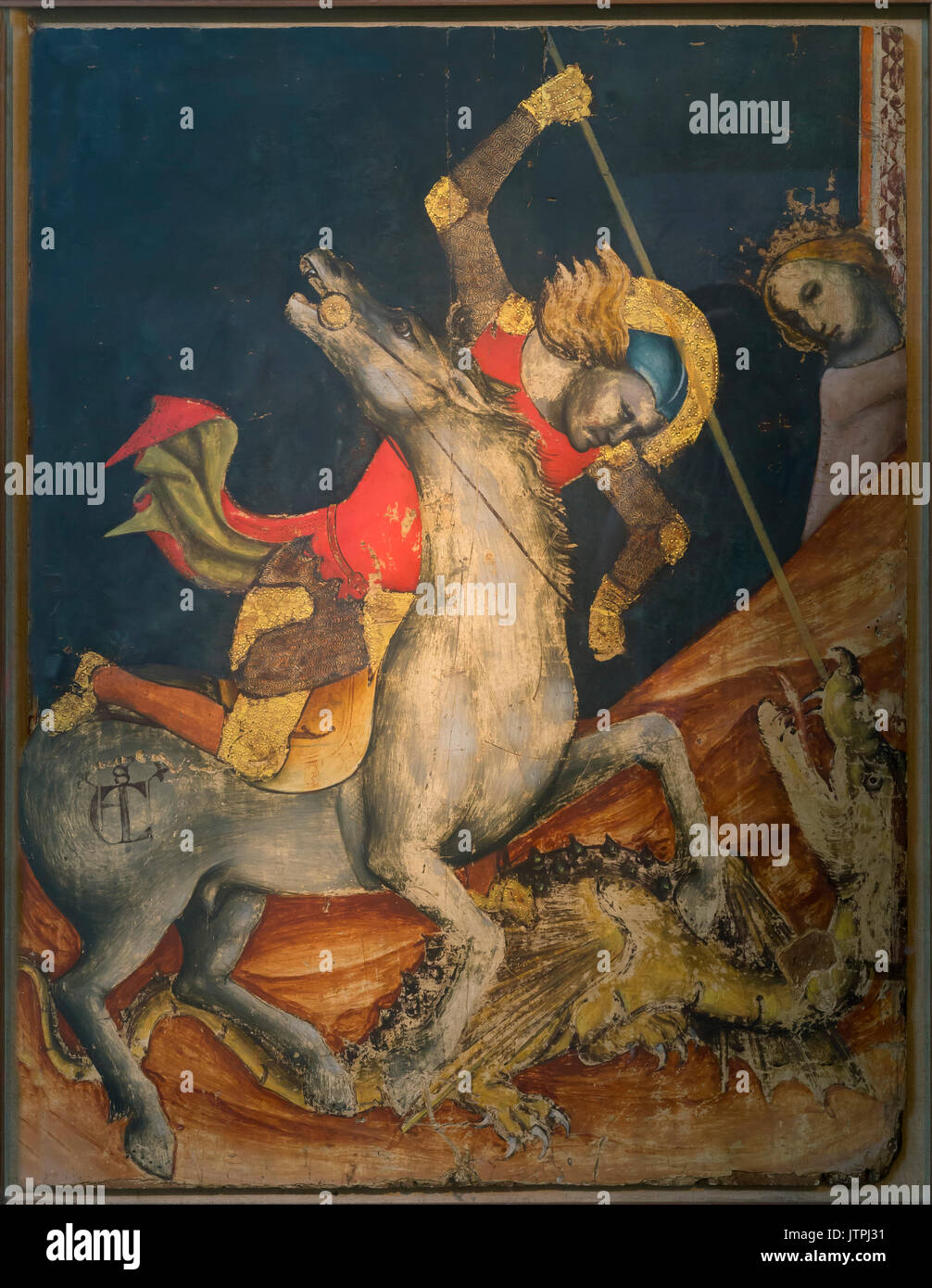 Italy 14th century painting hi-res stock photography and images - Alamy