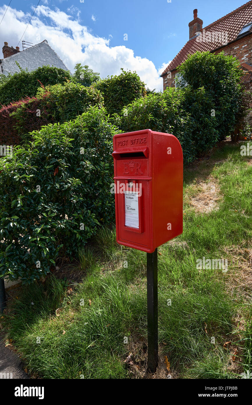 Post box collection times hi-res stock photography and images - Alamy