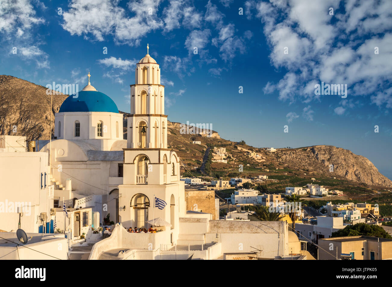 Pyrgos santorini hi-res stock photography and images - Alamy