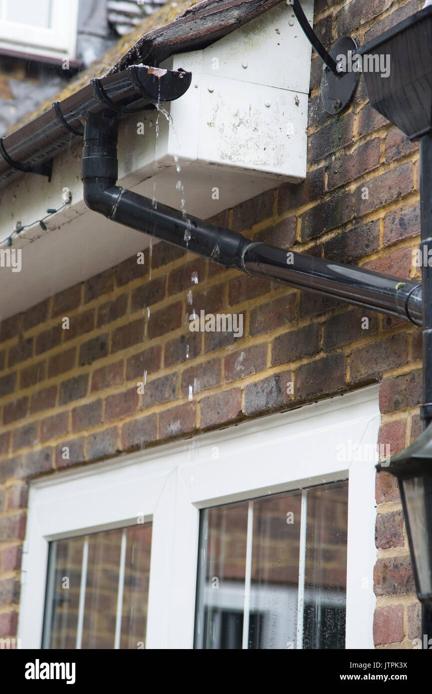 Rain water downpipe hi-res stock photography and images - Alamy