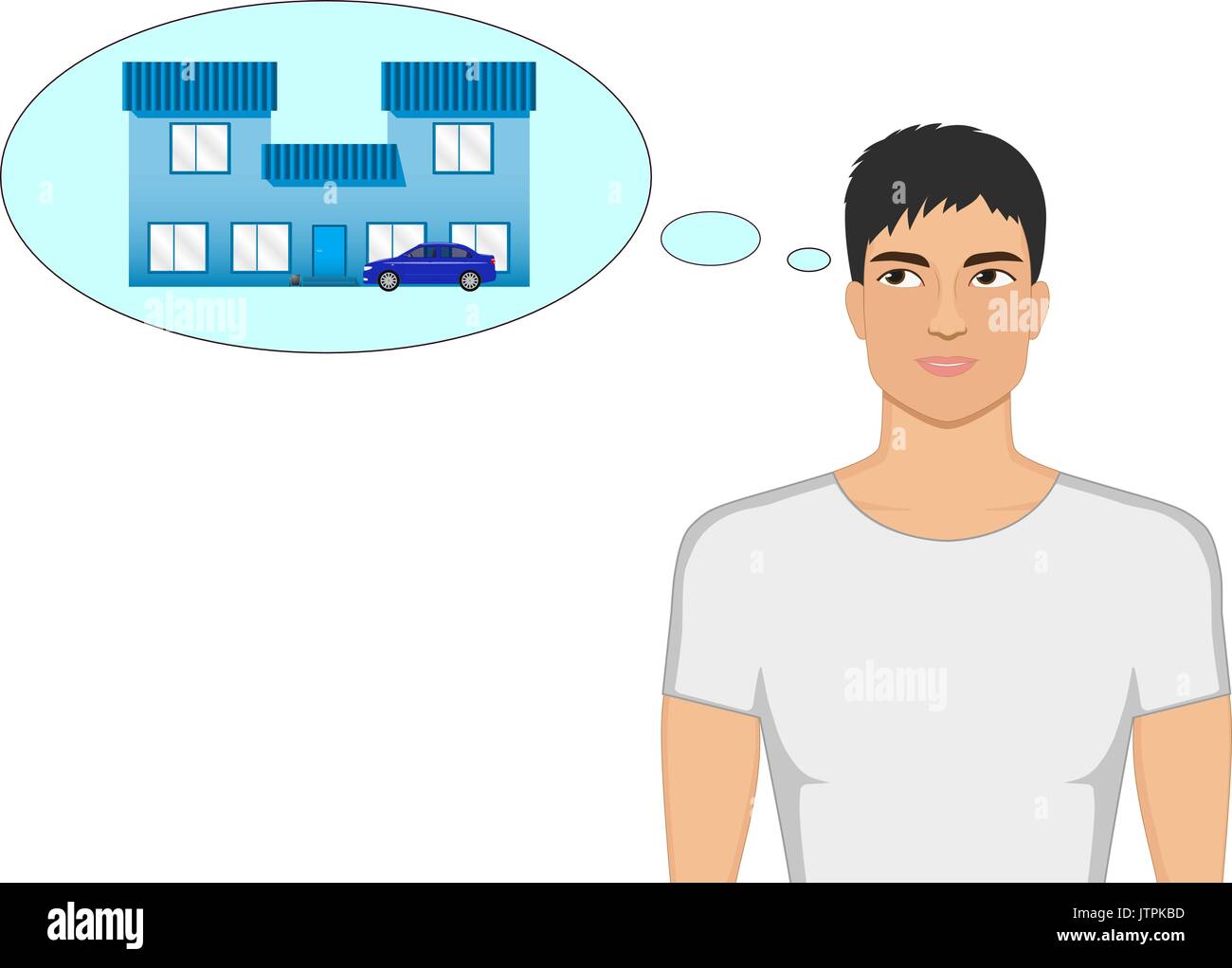 Cartoon guy hi-res stock photography and images - Alamy