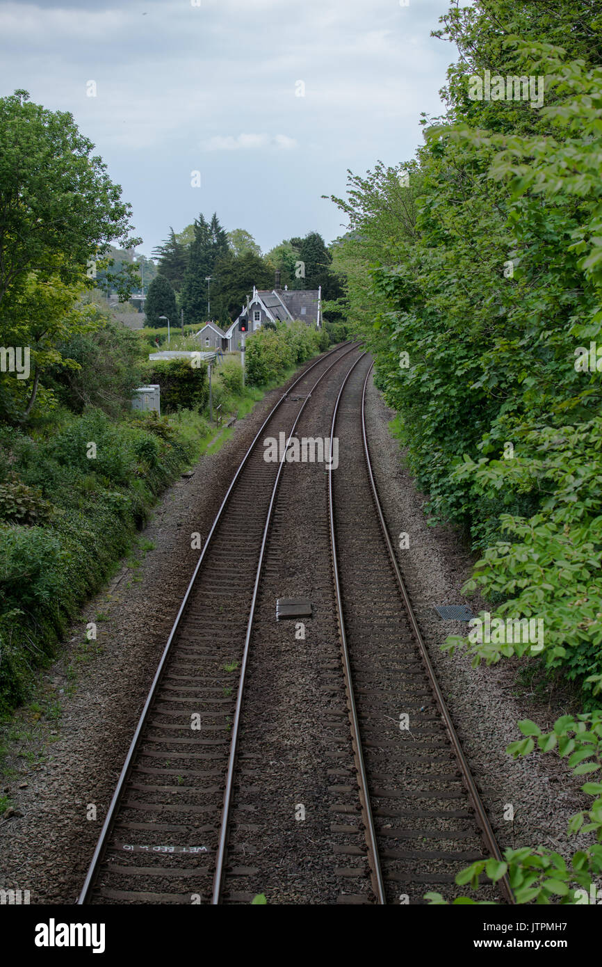 Overlooking trains hi-res stock photography and images - Alamy