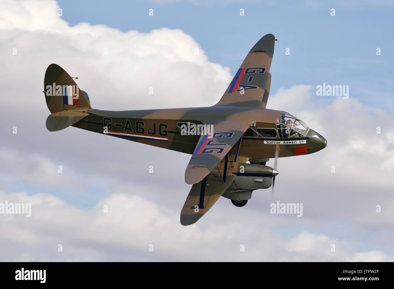 de Havilland DH89A Dragon Rapide Stock Photo - Alamy