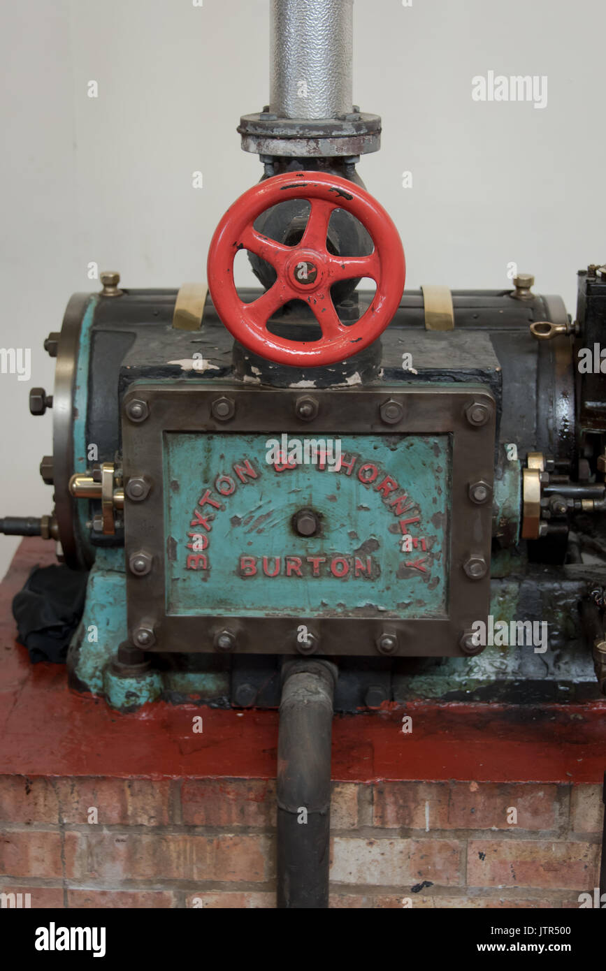 Steam donkey, or donkey engine steam-powered winch, or logging engine ...