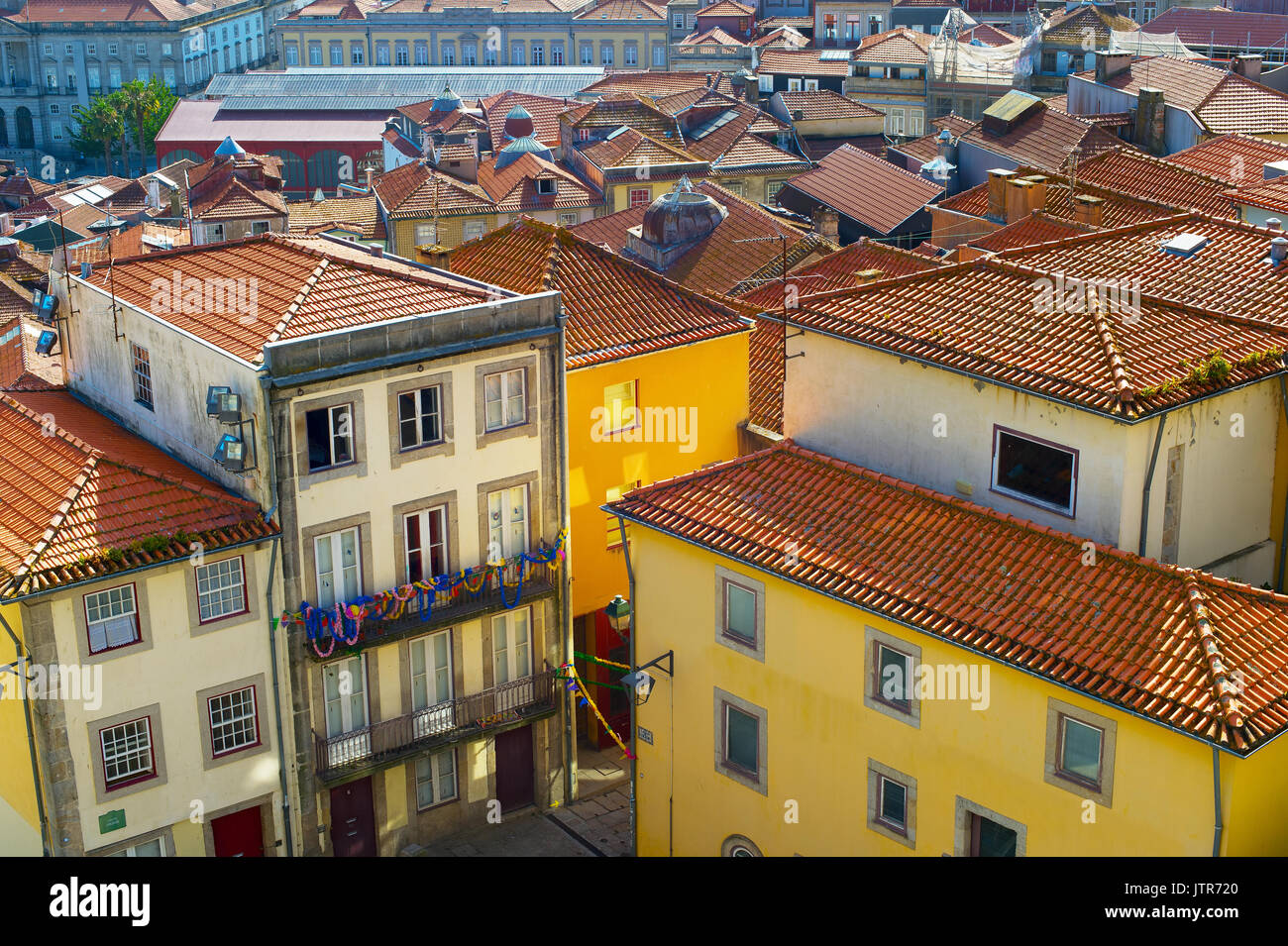 Aerial view portugal empty streets hi-res stock photography and images ...