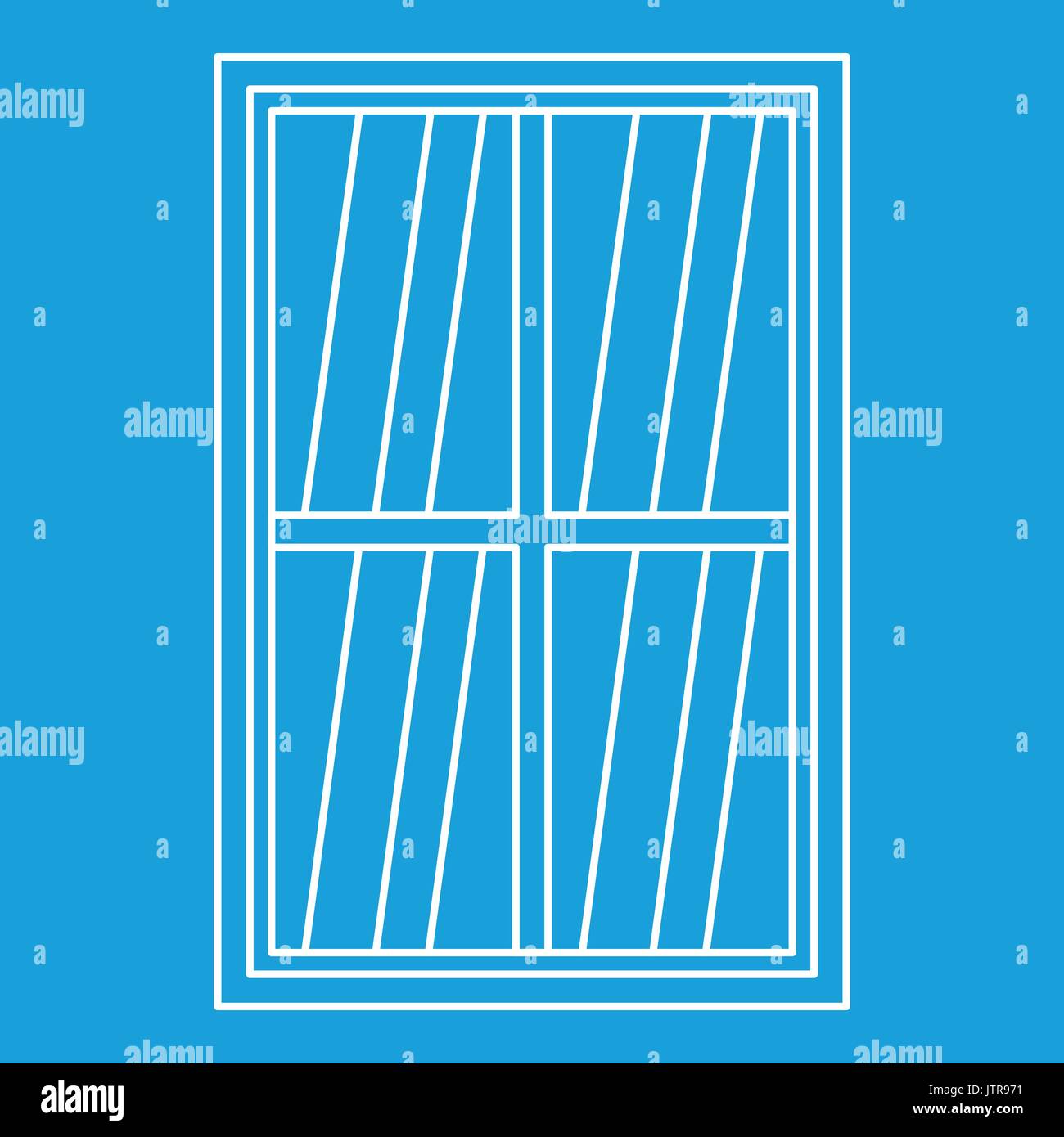 White rectangle window icon outline Stock Vector Image & Art - Alamy