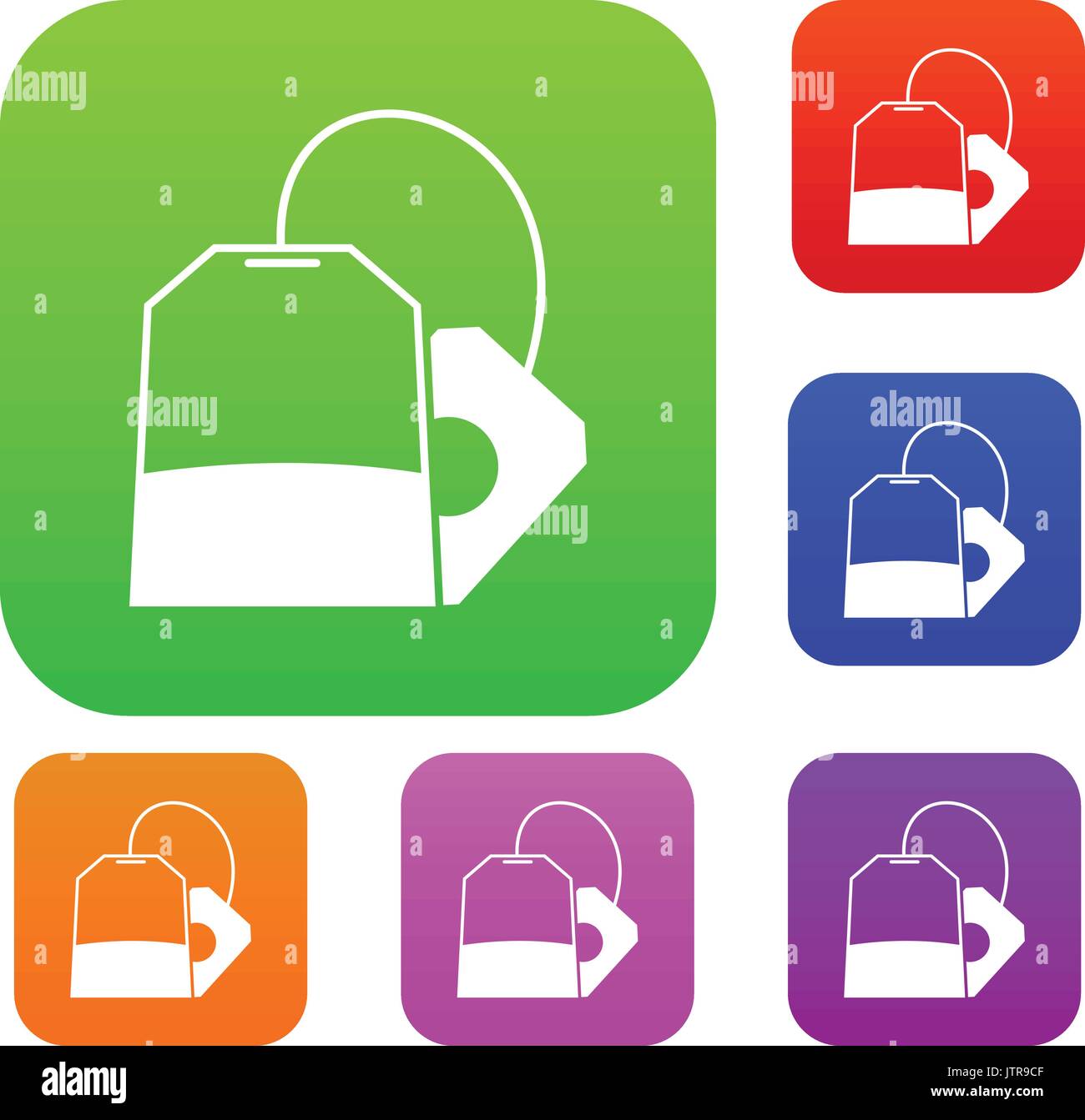 Teabag set collection Stock Vector Image & Art - Alamy