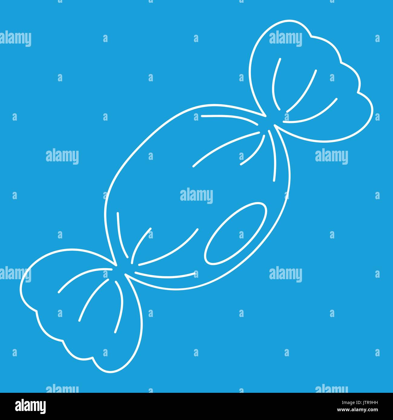 Small candy icon, outline style Stock Vector Image & Art - Alamy