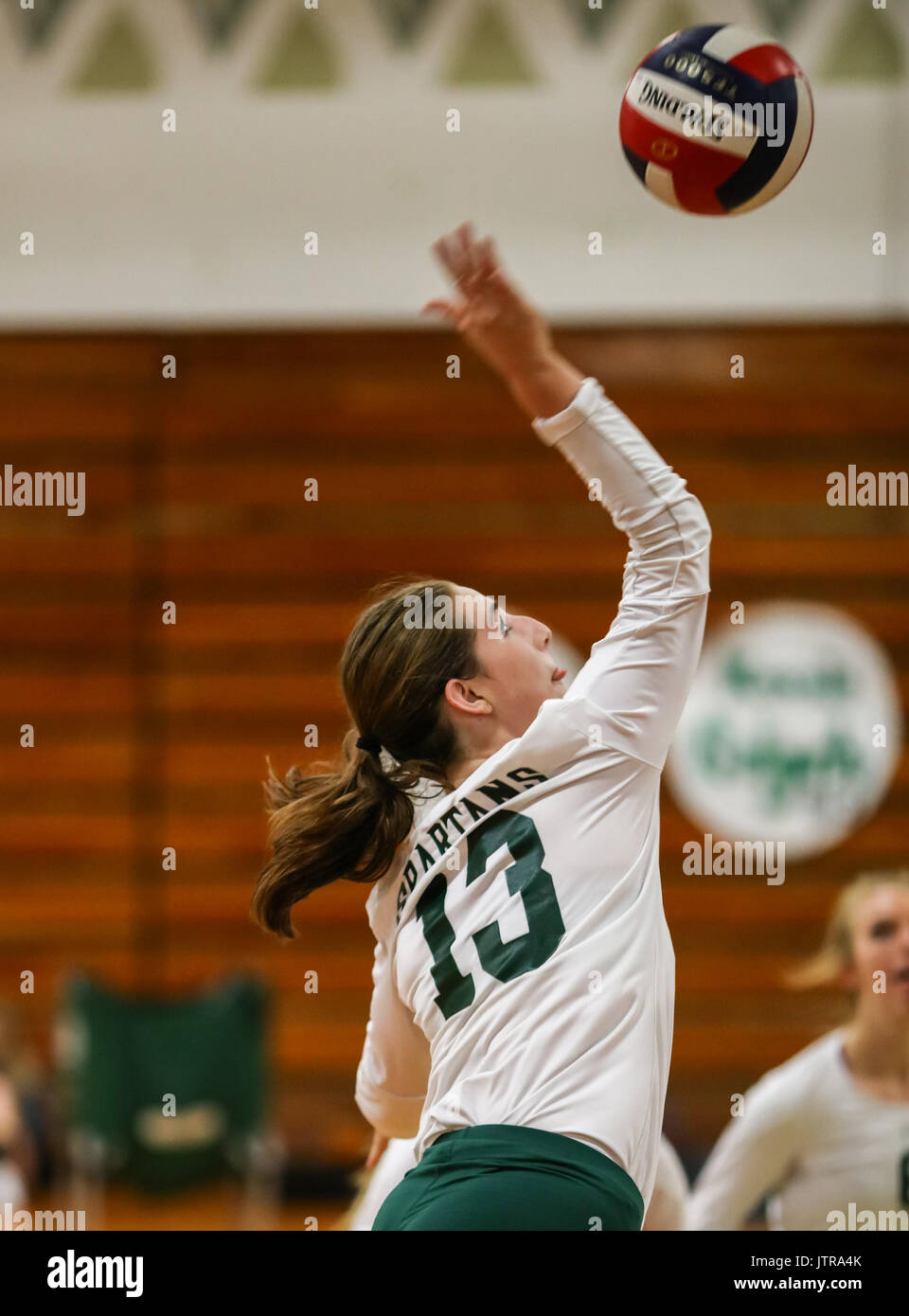 Volleyball action with Foothill vs. Red Bluff High School in Red Bluff ...