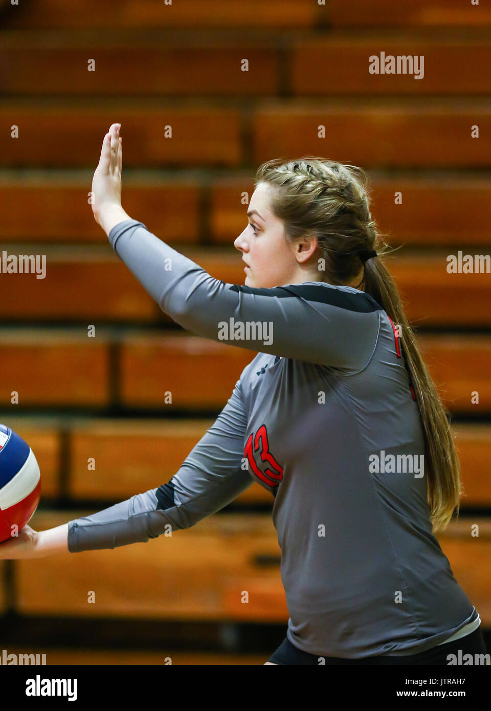 Volleyball action with Foothill vs. Red Bluff High School in Red Bluff ...