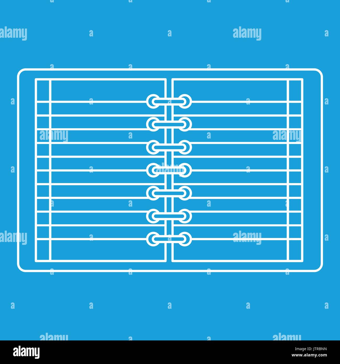 Open spiral lined notebook icon outline Stock Vector Image & Art - Alamy Open spiral lined notebook icon outline Stock Vector Image & Art - Alamy