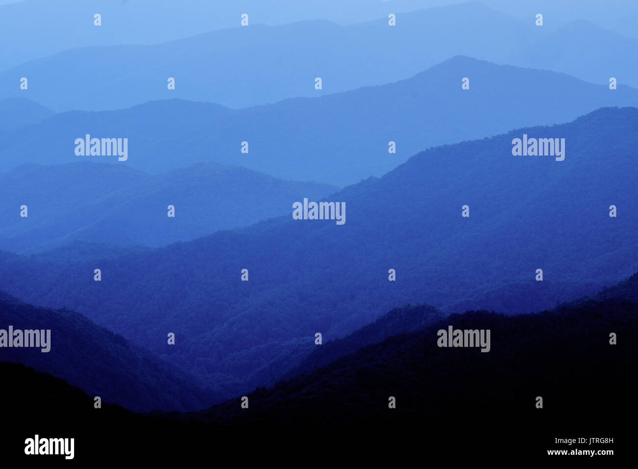 Ridge blue ridge parkway hi-res stock photography and images - Alamy