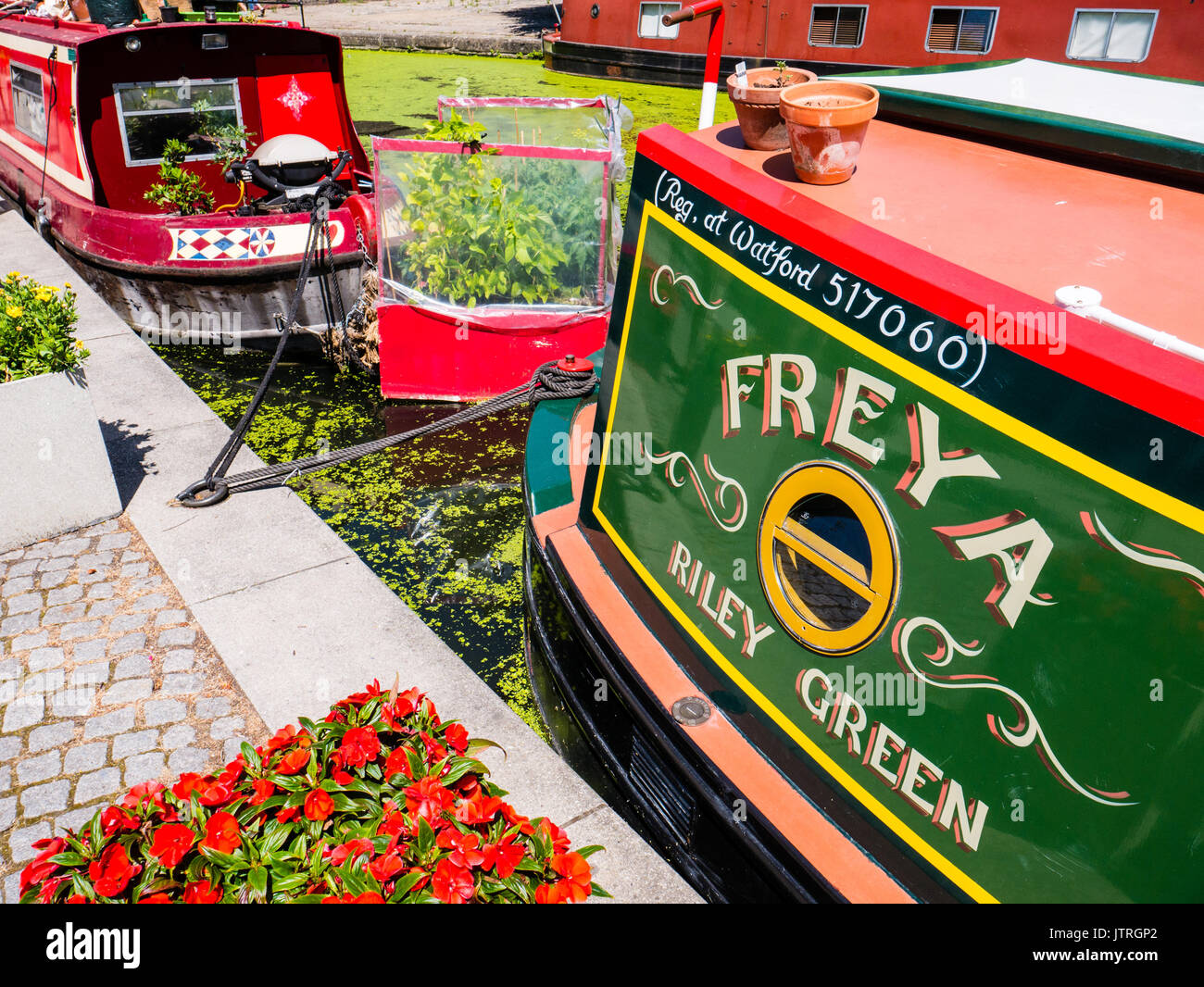 Freya Boat, Little Venice, Paddington, City of Westminster, London ...