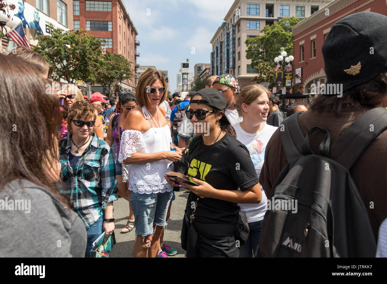 Comic con girl hi-res stock photography and images - Alamy