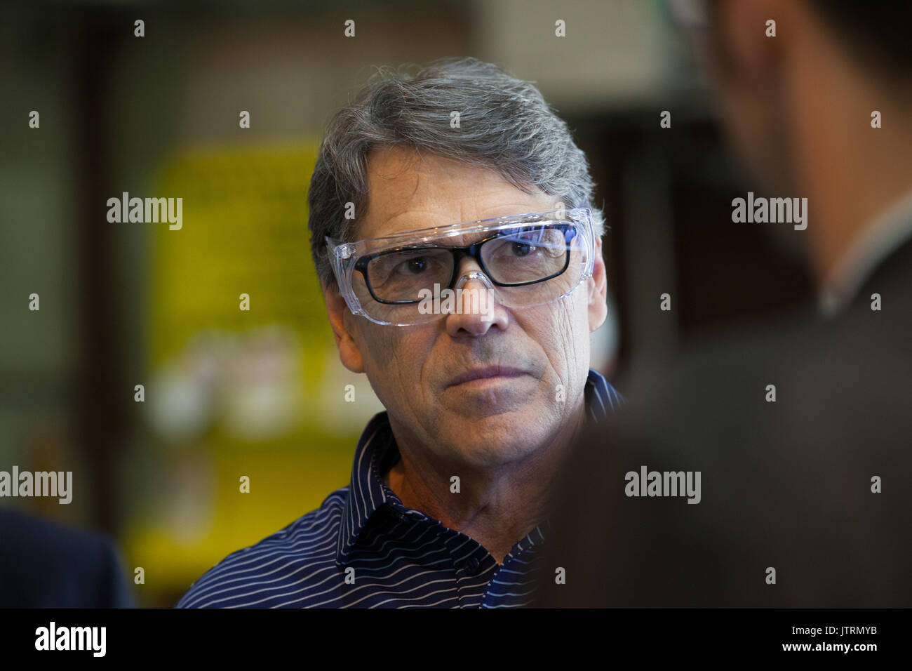 U.S. Secretary of Energy Rick Perry, during a tour of the National ...