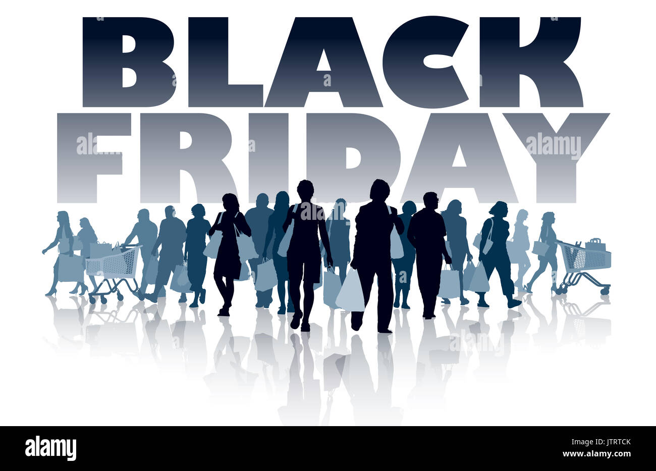 People in retail store Cut Out Stock Images & Pictures - Alamy