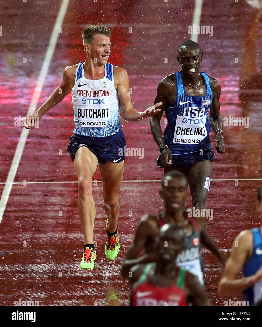 Great britains andrew butchart speaks hi-res stock photography and ...