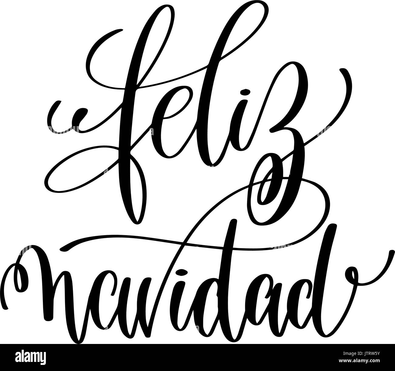 Feliz navidad card winter Cut Out Stock Images & Pictures - Alamy