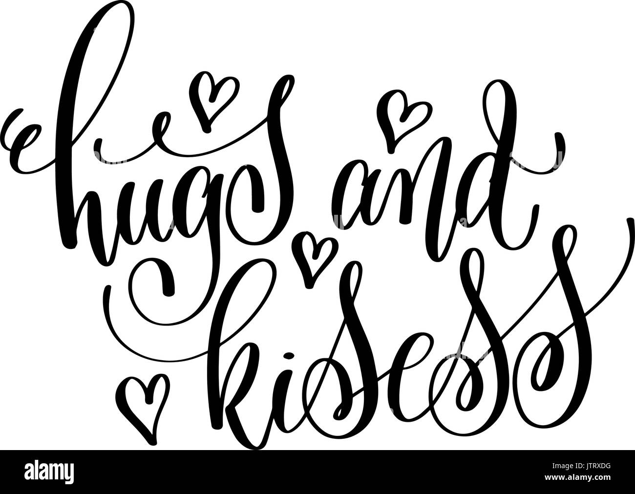 Hand kisses Stock Vector Images - Alamy